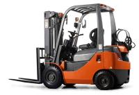 China 1.5 Ton Dual Fuel Gas LPG Forklift Truck 6m Lifting Height Japanese Engine for sale