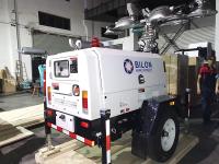 China FAWDE 4DW91-29D Work Site 50hz 16KW Mobile Light Tower for sale