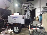 China Q235 360 Rotation 16KW Mobile Light Tower For Construction for sale