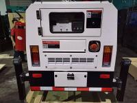 China Mining 9m Vertical Hydraulic Mast LED Diesel Light Towers Trailer for sale