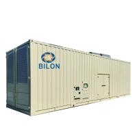 China 1000kVA 1500kVA Diesel Electric Generator Set 40HQ Container Type for sale
