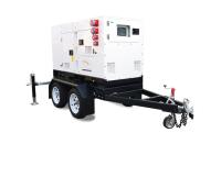 China Dual Axle 500KVA Silent Diesel Generator Trailer 448kW Prime Power for Mining for sale