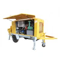 China 2500KG 20M 30m3/h Mini Concrete Conveyer Pump Trailer for sale