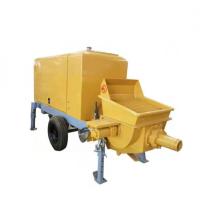 China PLC 2200r/Min 20m3/H Portable Concrete Pump Machine for sale
