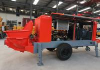 China 50m3/h Electric Trailer Concrete Pump 270m Vertical Distance 110kw Diesel for sale