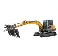 China 0.25m3 Railway Road Builder Excavator With Sleeper Changer for sale