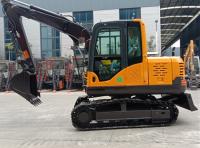 China 6.3 Ton Crawler Road Builder Excavator With 48KW Engine for sale