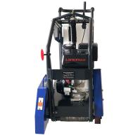 China Gasoline Walk Behind 18CM Concrete Road Cutting Machine for sale