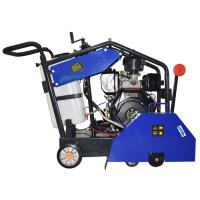 China Gasoline Walk Behind 18CM Concrete Road Cutting Machine for sale