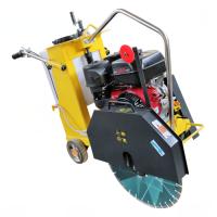China 13HP Honda Gasoline Concrete Floor Saw 500mm Blade 180mm Cutting Depth for sale