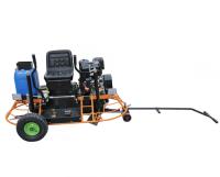 China 13HP Ride On Concrete Power Trowel 350x150mm Blade 1530mm Working Diameter for sale