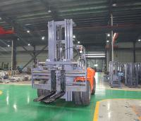 China Duplex 7M Lift Height Road Construction Machinery 10T Diesel Forklift for sale