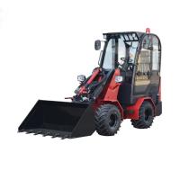 China 0.5cbm 1T Compact Articulated Wheel Loader 4X4 Snow Bucket for sale