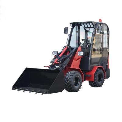 China 0.5cbm 1T Compact Articulated Wheel Loader 4X4 Snow Bucket for sale