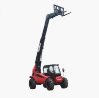 China 55~75kw Side Dump Bucket Telehandler Forklift Manitou 4X4 Telescopic For Construction for sale