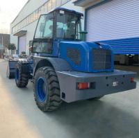 China 2.5 Ton Wheel Loader 2000kg Rated Load Small Telehandler Telescopic Forklift with 1.0cbm Bucket for sale