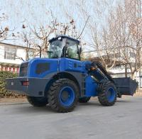 China 2.5 Ton Wheel Loader 2000kg Rated Load Small Telehandler Telescopic Forklift with 1.0cbm Bucket for sale