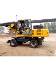 China 13m 110kW Four Wheel Drive Rotary Drilling Rig 500-1500mm Drilling Diameter for sale
