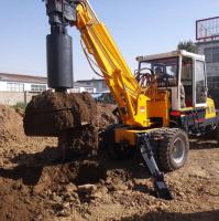China 11m 88kW Wheeled 180 Degree Rotary Drilling Machine for Foundation Construction for sale