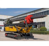 China 110kw 15m Crawler Lock Rod Water Well Rotary Drilling Rig for Foundation Construction for sale