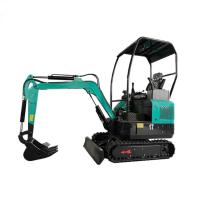China 1 Ton 7.0kw Mini Crawler Excavator Digger For Public Park for sale