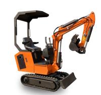 China 800kg Rubber Track Mini Excavator 12HP 0.025m3 Bucket Capacity for Garden Farm for sale