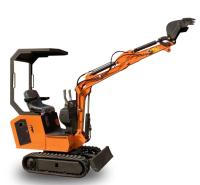 China 800kg Rubber Track Mini Excavator 12HP 0.025m3 Bucket Capacity for Garden Farm for sale