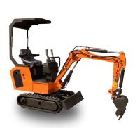 China 800kg Rubber Track Mini Excavator 12HP 0.025m3 Bucket Capacity for Garden Farm for sale