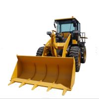 China 3 Ton Wheel Loader With Grass Grapple 1.8CBM Front End Wheel Loader for sale