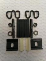 China Railway Track Clips Elastic Rail Fasteners HRC 42-47 Hardness 5 Million Cycle Fatigue Life for sale
