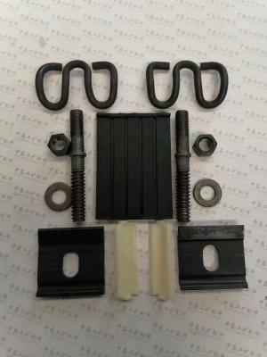 China Railway Track Clips Elastic Rail Fasteners HRC 42-47 Hardness 5 Million Cycle Fatigue Life for sale