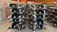 China High Quality DIN536 A45 Steel Crane Rail ISO Certificated for sale