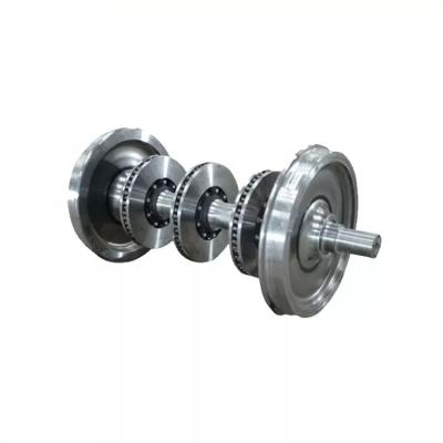 China Carbon Steel Railway Vehicles Wheelset AAR Standard for sale