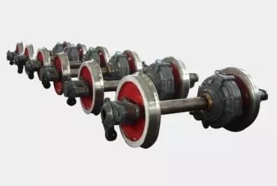 China AAR Uic Standard Railway Wheelset For Railway for sale