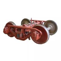 China Railway Bogie for Railway Passenger Coach with Rubber Spring for sale