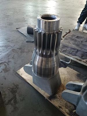 China Grade 7 Gear Hobbing Finish 0.8 Precision Machining Casting 42CrMo Material 160kg for sale
