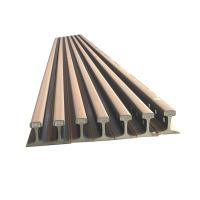 China EN Standard R260 49E5 Steel Rail for Railway Construction for sale