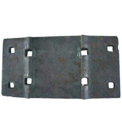 China AREMA Railway Double Shoulder Tie Plates for 100, 115, 132, 136 Lb Rails for sale