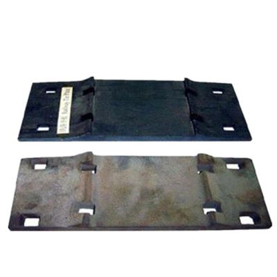 China Railroad AREMA Single Shoulder Tie Plates for Rail Fastening for sale