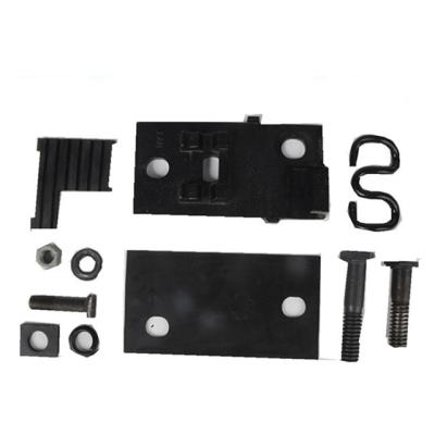 China Customized Q235 or Q345 Steel Crane Rail Sole Plate and Base Plate for sale