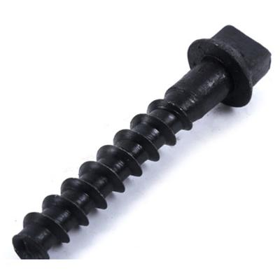 China Hex and Square Screw Spike / Railway Chair Screw with Big Disk for Africa for sale