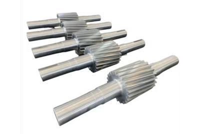 China Large Forging Helical Gear Shaft up to 13,000mm Diameter with JIS E4502 Standard for Heavy Machinery for sale