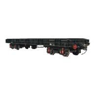 China PD30 Railway Low Floor Wagon 30t Load Capacity 80km/h Design Speed UIC Approved for Urban Construction for sale