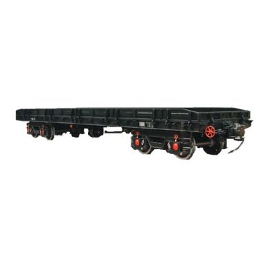 China PD30 Railway Low Floor Wagon 30t Load Capacity 80km/h Design Speed UIC Approved for Urban Construction for sale