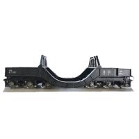 China 140 Ton Railway Steel Ladle Transfer Trailer with 9800mm Length and 1435mm Rail Gauge AAR Standard for sale