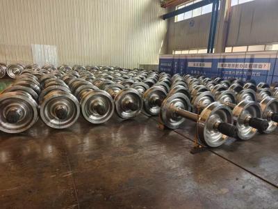 China Long Lasting Durability Timken Bearing Railway Forged Wheels Durable Construction for sale