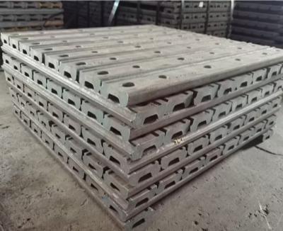 China P65 Railway Fish Plate with 6 Holes - 844 MPa Tensile Strength, 530 MPa Yield Strength for Heavy Load Applications for sale