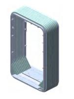 China Subway Gangway without Inner Panels for sale