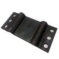 China Q235 Q345 Steel Railroad Track Tie Plates - Hot Forged & Casting Options for 43KG to 141RE Standards for sale