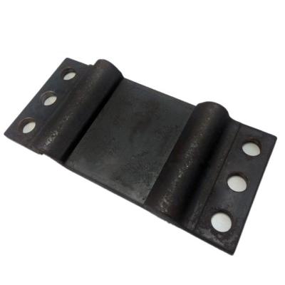 China Q235 Q345 Steel Railroad Track Tie Plates - Hot Forged & Casting Options for 43KG to 141RE Standards for sale